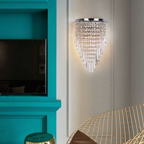 Comely Modern LED Indoor Decorative Wall Light, LED Crystal Wall Sconce ...