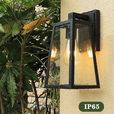 COMELY Exterior Wall Light, E27 Outdoor appliament IP54 ， Lightning ...