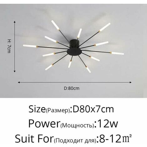 COMELY Modern LED Ceiling Light Creative Firework Design Pendant Lamp ...
