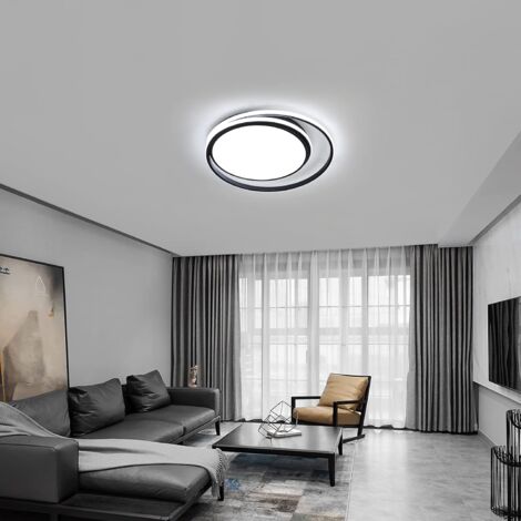COMELY 55W Dimmable LED Ceiling Light with Remote Control, Modern LED ...