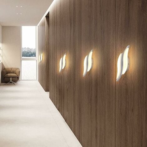COMELY Indoor Wall Light, Modern 20W LED Wall Lamp, 3000K Warm White ...