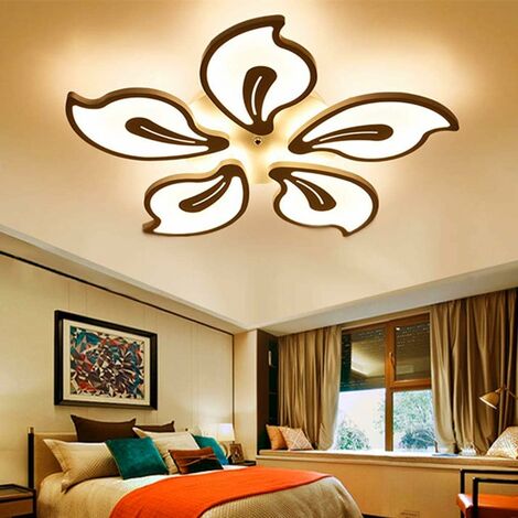 COMELY Modern LED Ceiling Light Creative Flower Shape Design Ceiling ...