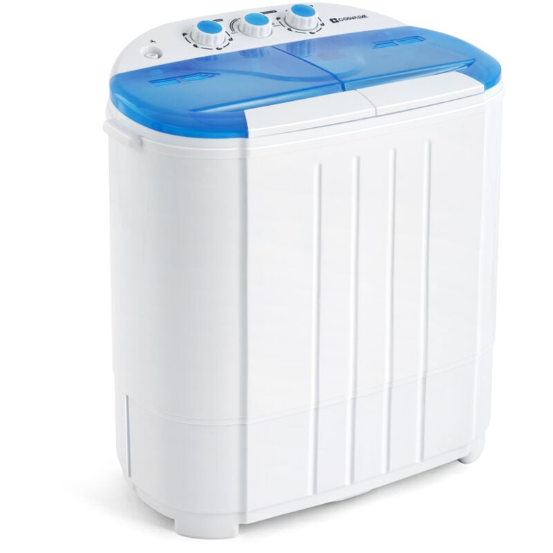 Portable Twin Tub Washing Machine 5 KG Total Capacity Washer And Spin ...