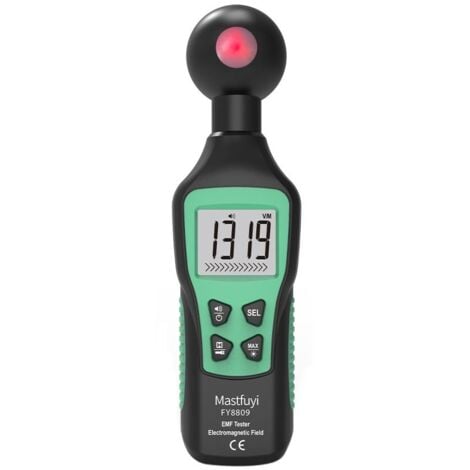 Mastfuyi FY8809 EMF Meter Testeur de champ électromagnétique numérique ...