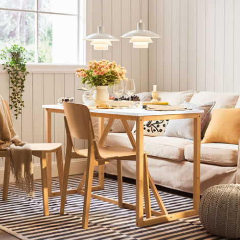 SoBuy Dining Table Dining Room Table Kitchen Table Home Office Table ...