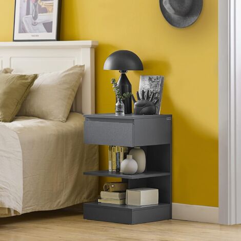 SoBuy Bedside Table Night Stand Side Table,FBT49-HG