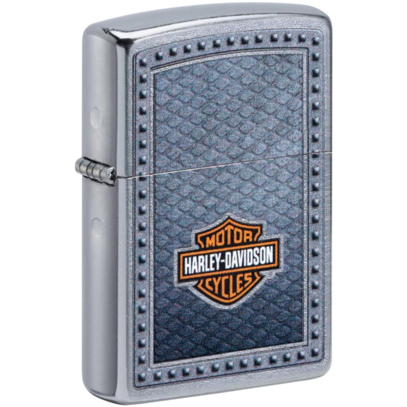 Zippo Harley Davidson gris