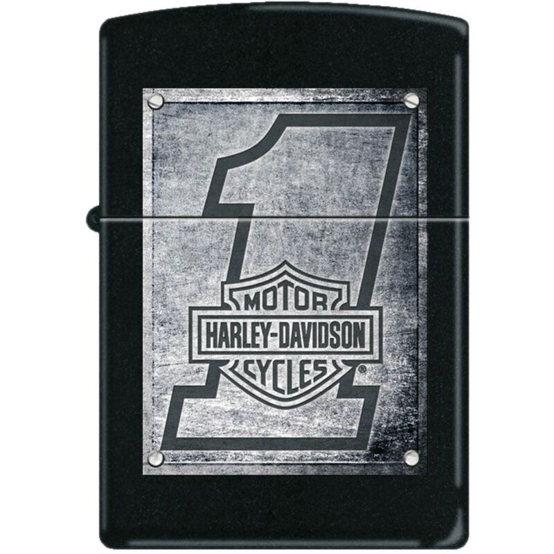 Zippo Black Harley Davidson