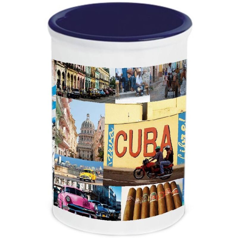 Pot à stylos en céramique Cuba