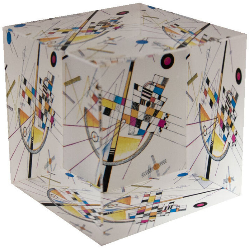 Presse-papiers en verre Kandinsky Composition VIII