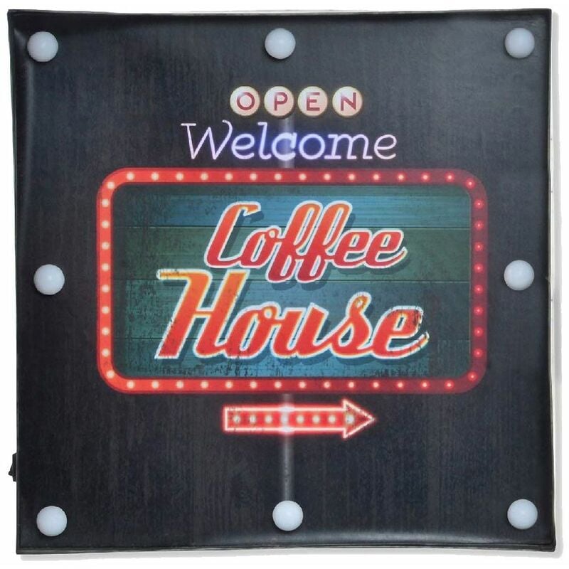 Panneau LED Open Welcome