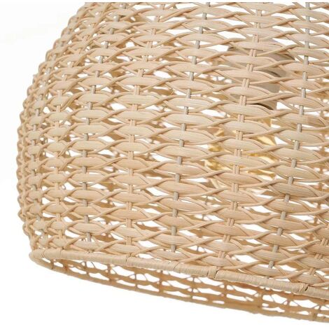 Lustre en Rotin