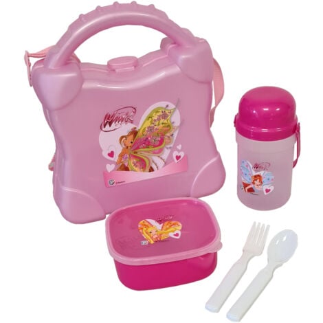 Set pique-nique Lunchbox Winx Club pastel