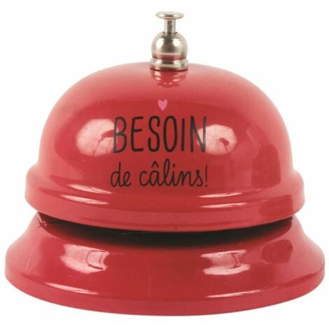 Cloche de table en métal - Calins