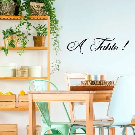 Stickers Muraux - A Table