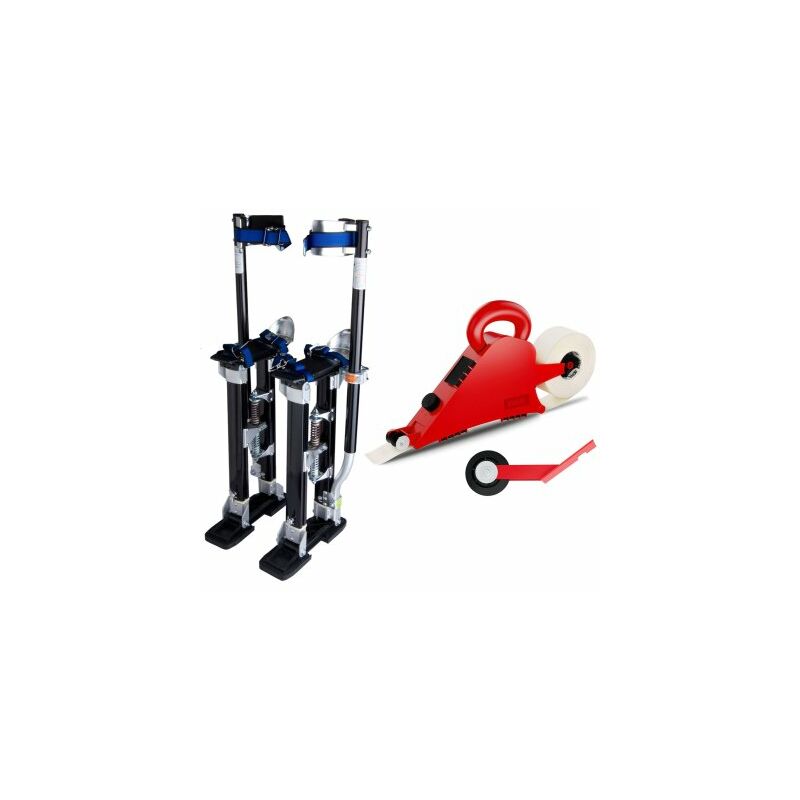 Kit échasses magnésium KRTools 45 à 76 cm + banjo TX650 avec roulette d ...