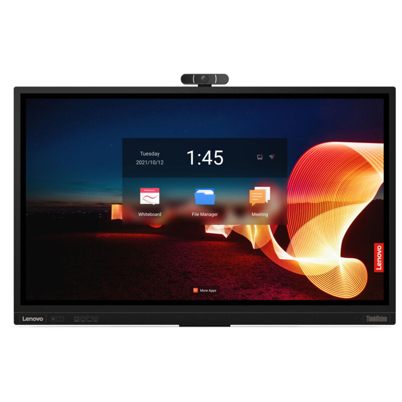 Lenovo ThinkVision T65 Monitor PC 165,1 cm (65") 3840 x 2160 Pixel 4K ...
