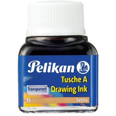 Pelikan Inchiostro da Disegno 201640 Seppia 10ml per Belle Arti