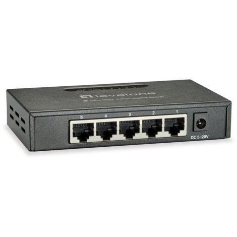 LevelOne GEU-0523 switch di rete Non gestito Gigabit Ethernet (10/100 ...