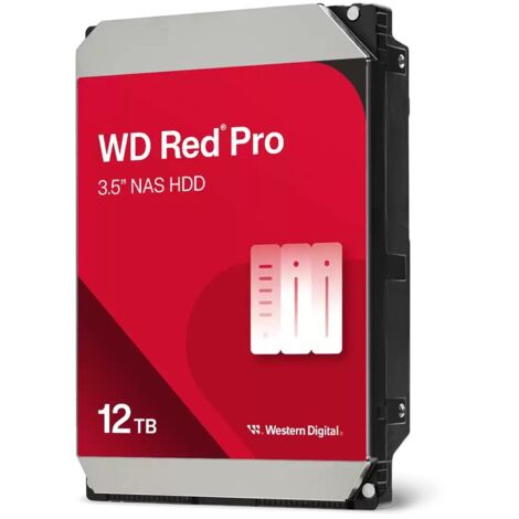 Disco Rigido NAS Western Digital WD Red Pro WD122KFBX da 12 TB, 7200 ...