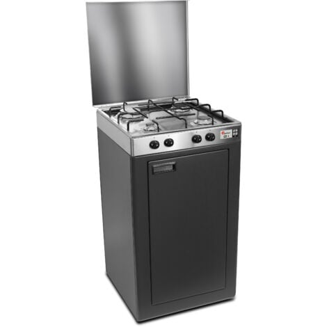 CFParker Fornello Cucina a Gas con Valvola di Sicurezza Gpl / Metano 4 ...