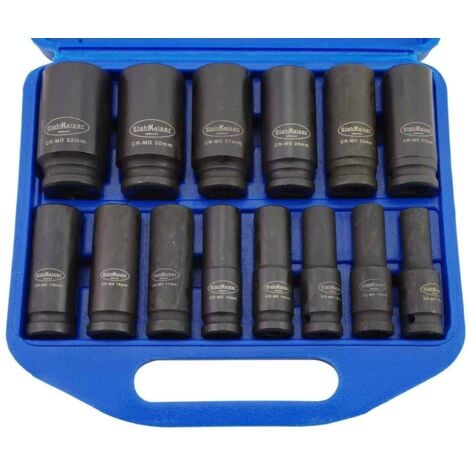 Douilles longues pour clef à choc 1/2 - 20758