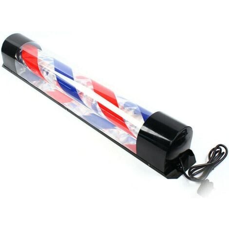 LED Barber Rod exterior Barber Rod Spinning luz peluquería Logotipo Luz ...