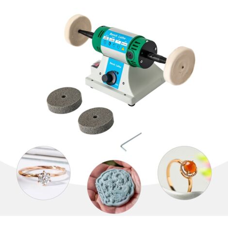 Torno pulidor amoladora 320w motor de pulido bloque de pulido 10000rpm