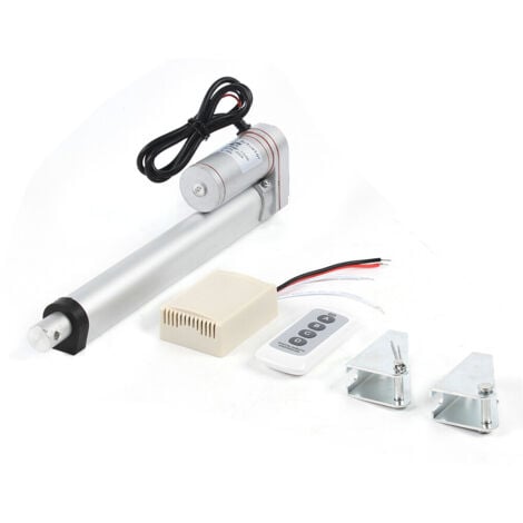 Motor lineal de 200 mm, 12 V CC con controlador, actuador lineal ...
