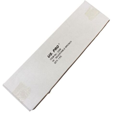 US PRO Tools 18" Heavy Duty Adjustable Wrench / Shifting Spanner 2268