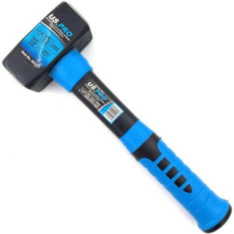 US PRO Tools 2.2lbs Stoning Hammer 1kg Fibreglass Handle 11" Inch ...