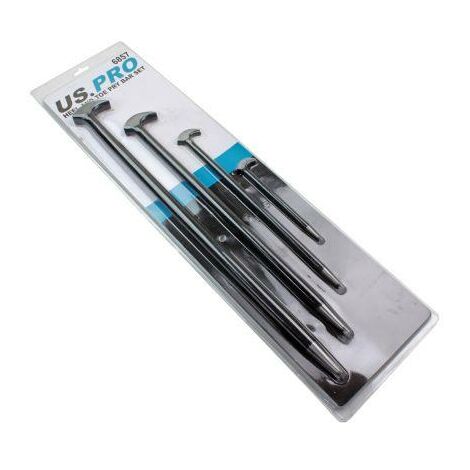 US PRO Tools 4pc Heel Bar Set Podgers Pry Bars Toe 150, 300, 400, 500mm ...