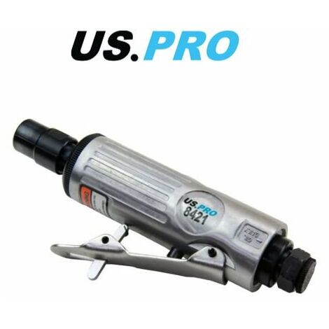 US PRO 1/4" Air Die Grinder - Compact & Lightweight 8421