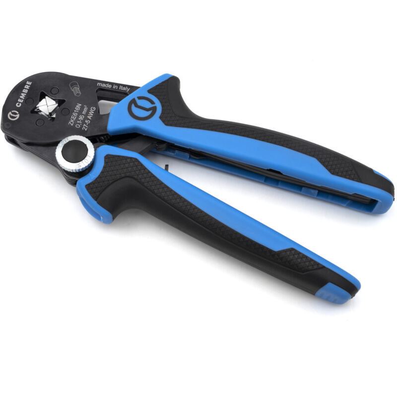 Cembre pinza per tubetti terminali sez.0,08-16mmq zke616n