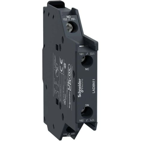 Schneider contatti ausiliari laterali 1no+1nc lad8n11