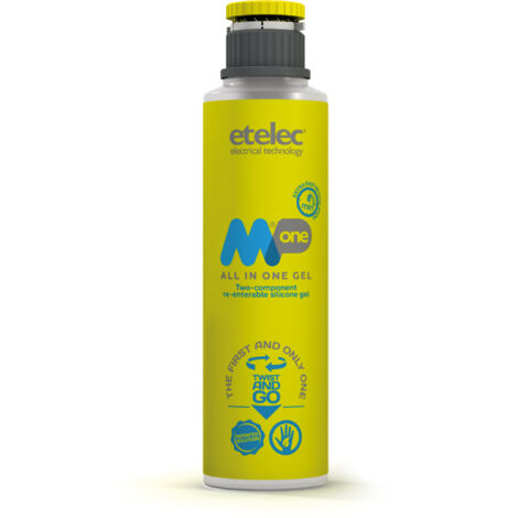 Etelec mp-one gel riempitivo siliconico bicomponente 600ml mono fl mp106