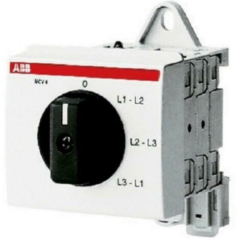Abb mcv-4 commutatore voltmetrico 3p moduli eg 620 7