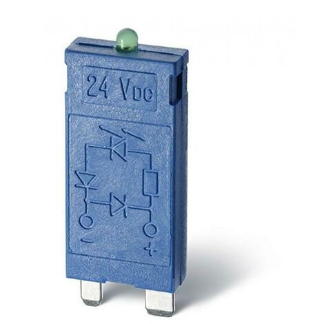 Finder modulo indicatore led 6/24v ac/dc 9901002459