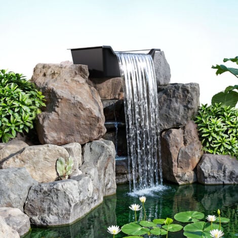 SunSun Tina para arroyo de cascada bandeja cuenco cubeta basín pila ...