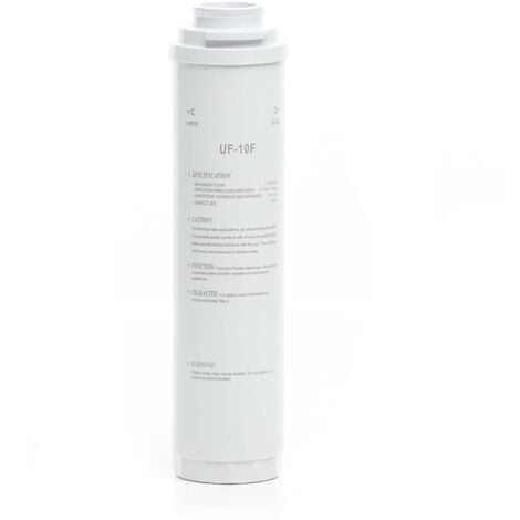Naturewater UF-10F Filtro de agua ultrafiltración 0,01-µ elimina 99,9% ...