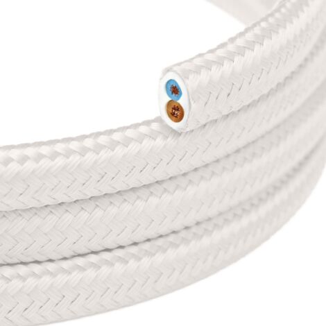 Creative-Cables Le câble électrique plat original 2x0,75 mm² (1 m ...