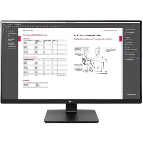LG 27BN65QP-B Monitor PC 68,6 cm (27pollici) 2560 x 1440 Pixel Quad HD ...