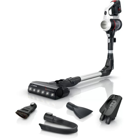 Bosch BBS711W Scopa Elettrica Ricaricabile Unlimited 7 Bianco 40min 18V 3 Velocità