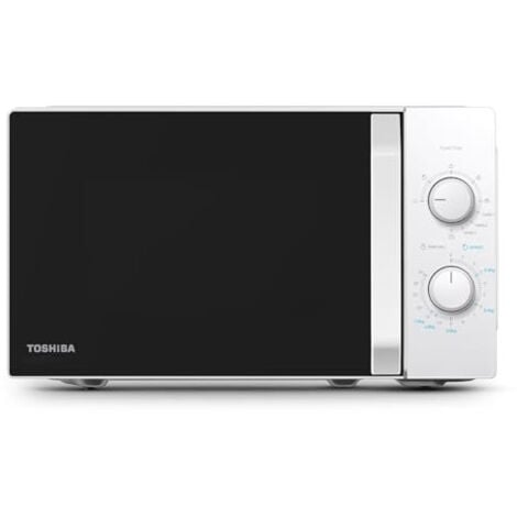 Toshiba MW2-MG20P(WH) Forno Microonde 3in1 Bianco 20L con Grill e 5 Livelli Potenza