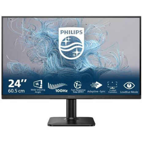 Philips Monitor PC 23.8 pollici Full HD 100Hz 24E2N1100LB/00