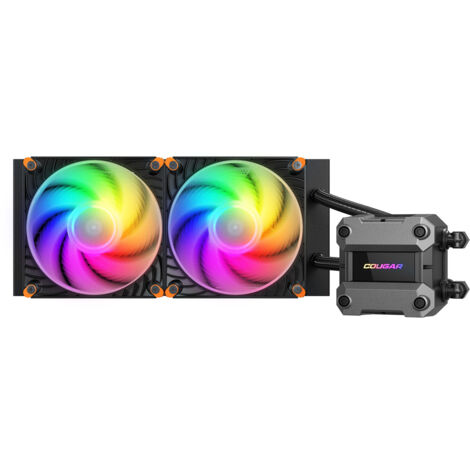 Cougar Poseidon Ultra 240 ARGB Raffreddamento a Liquido CPU Nero Intel/AMD