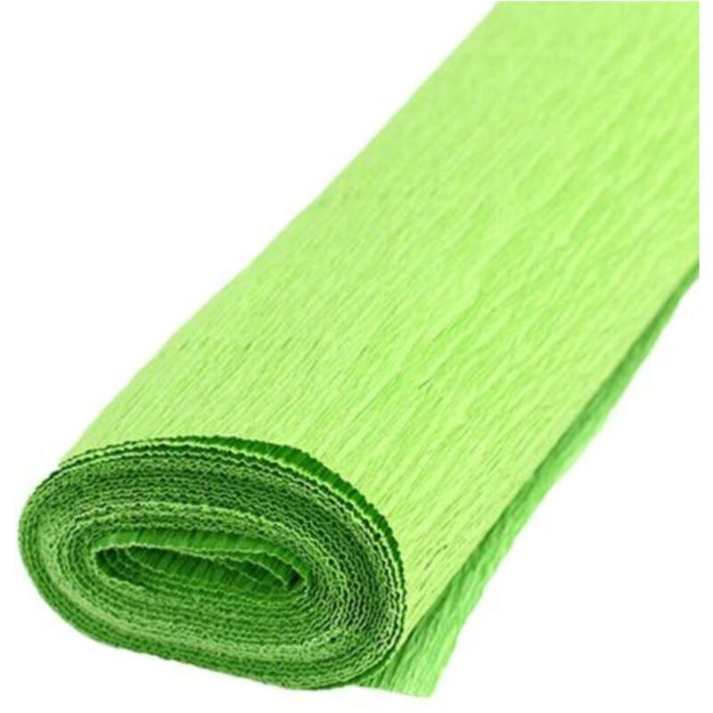 Cf.10 Carta Crespa 40Gr. Verde Medio 17 X1