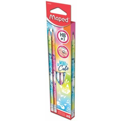 MATITA HB CON GOMMA MAPED MINICUTE 851814 x12
