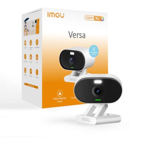 Camera Bullet Versa 2Mp Fhd 8X Imou 2.8Mm/Ir20/Ip65/Pir/Wifi/Msd/Mic/Fc