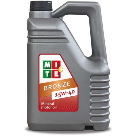 OLIO LUBRIFICANTE MITE PREMIUM 15W40 5 L - 4 pezzi